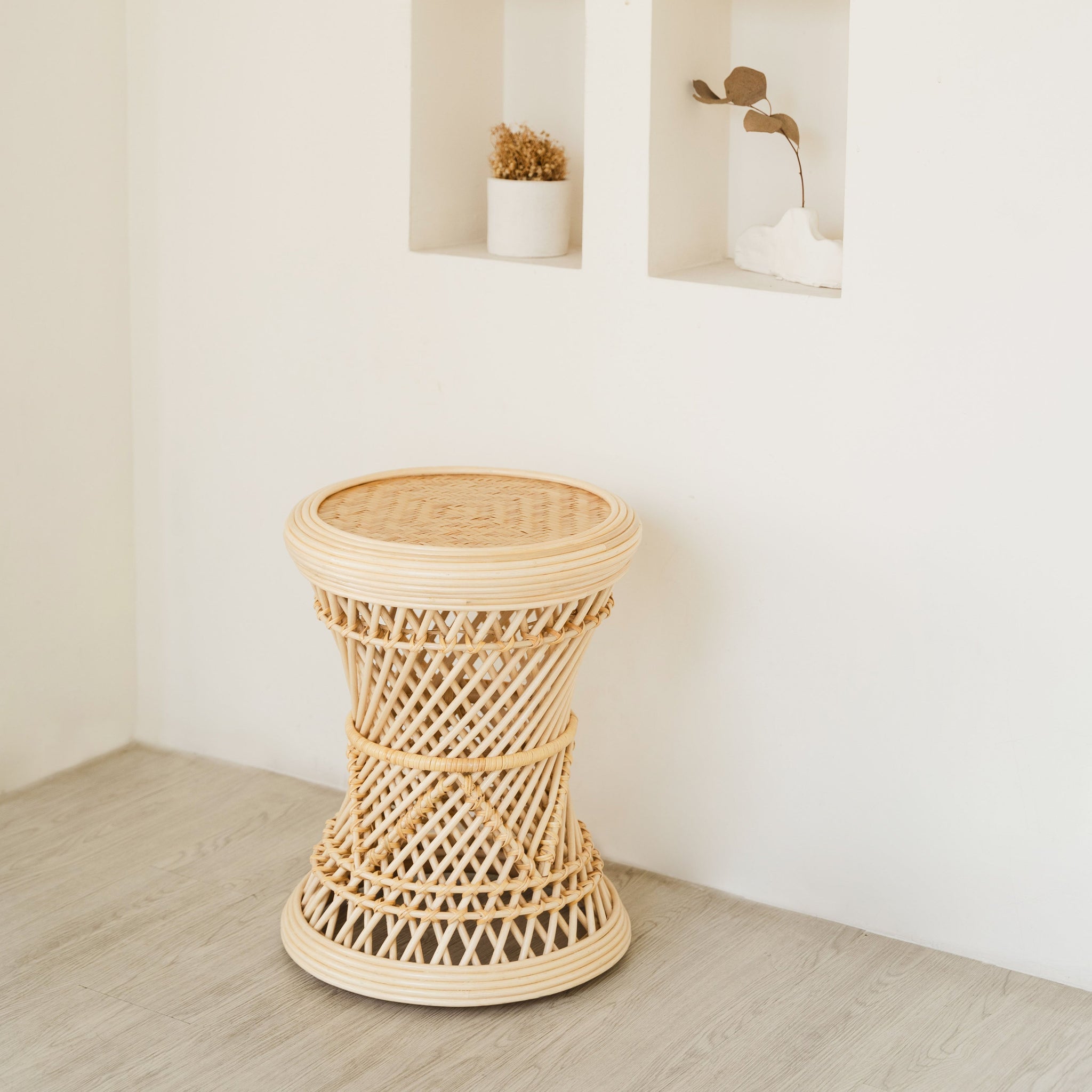 Palawan Rattan Stool | MOMIJI
